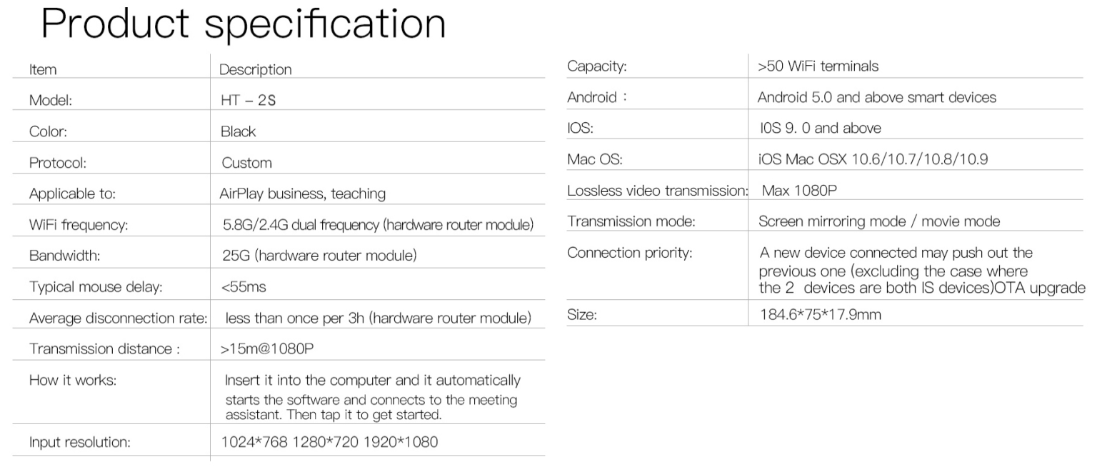 Wireless Screen Mirror Devices | Horion MEA